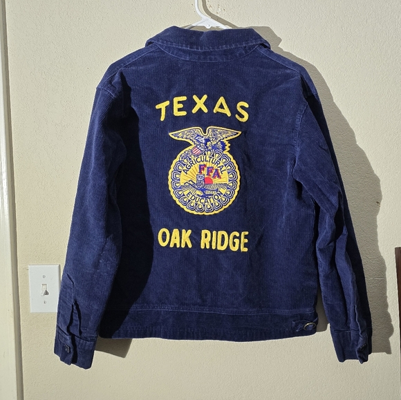 ffa | Jackets & Coats | Vintage Ffa Agricultural Education Navy ...